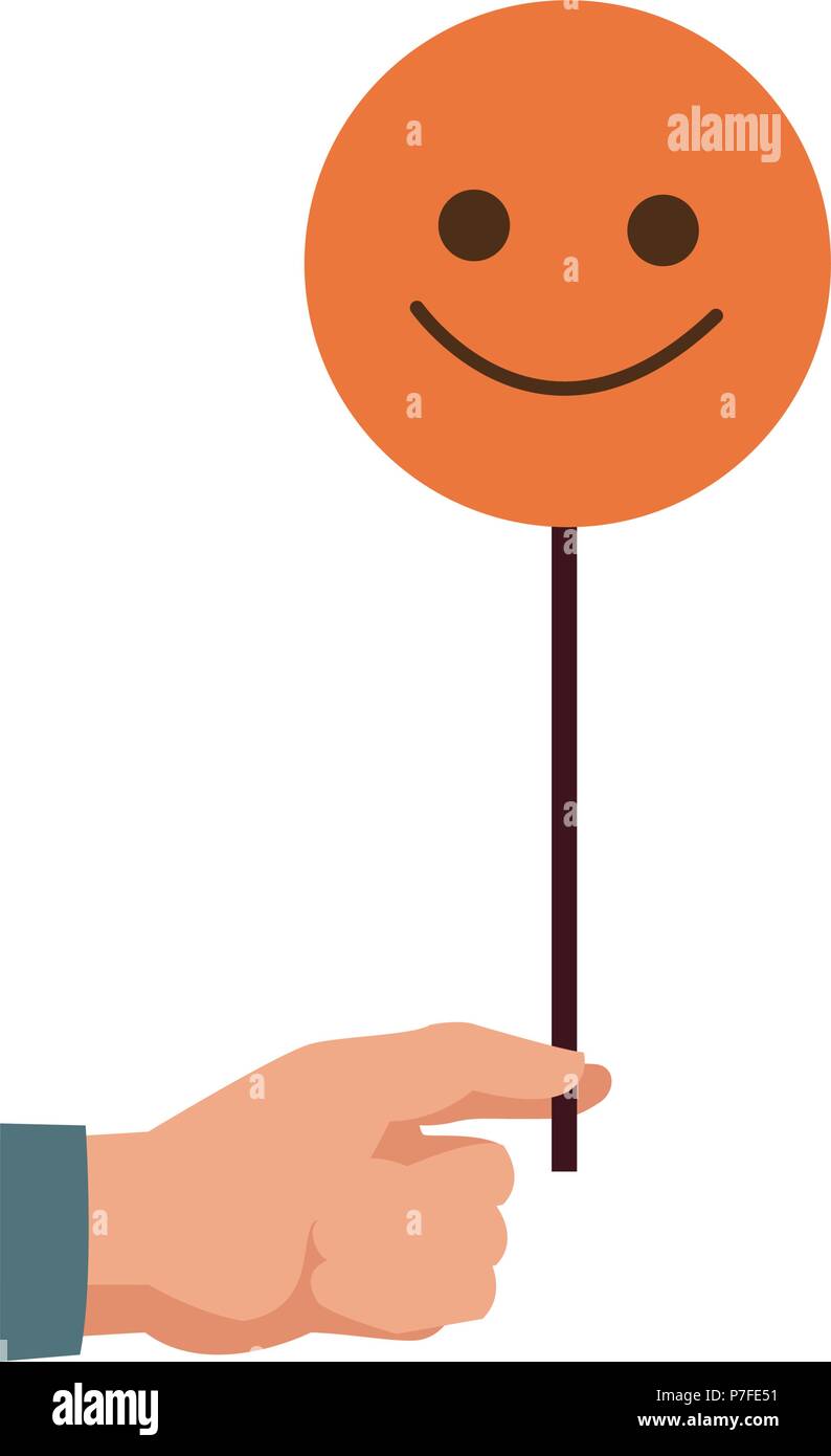 Hand with lollipop Stock Vector Image & Art - Alamy