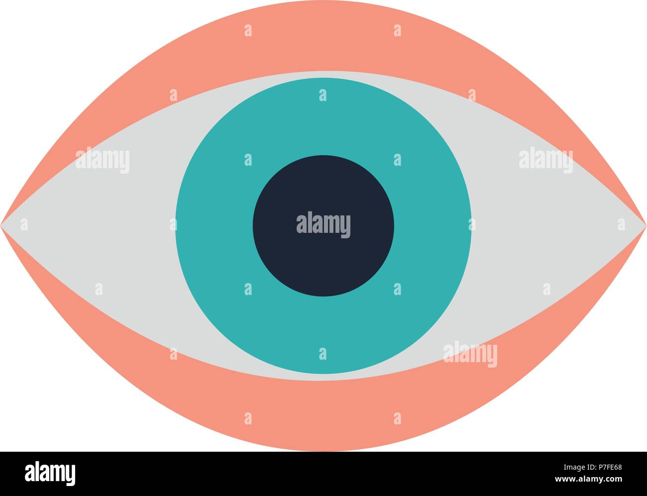 Human eye symbol Stock Vector Image & Art - Alamy