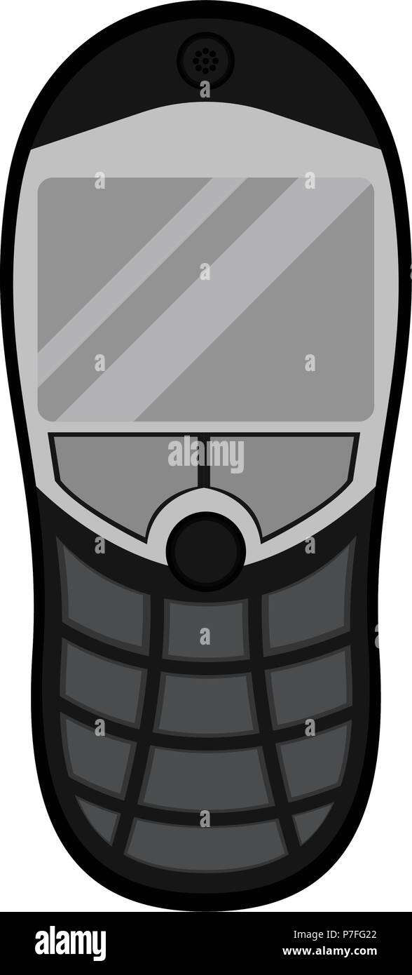Isolated old cellphone icon Stock Vector Image & Art - Alamy