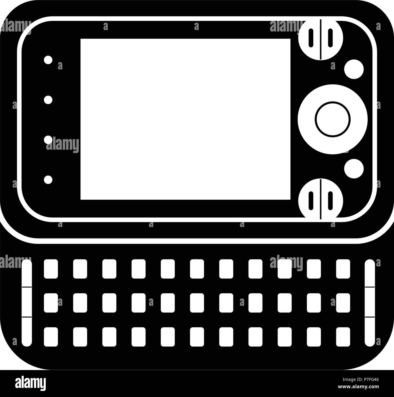 Isolated old cellphone icon Stock Vector Image & Art - Alamy