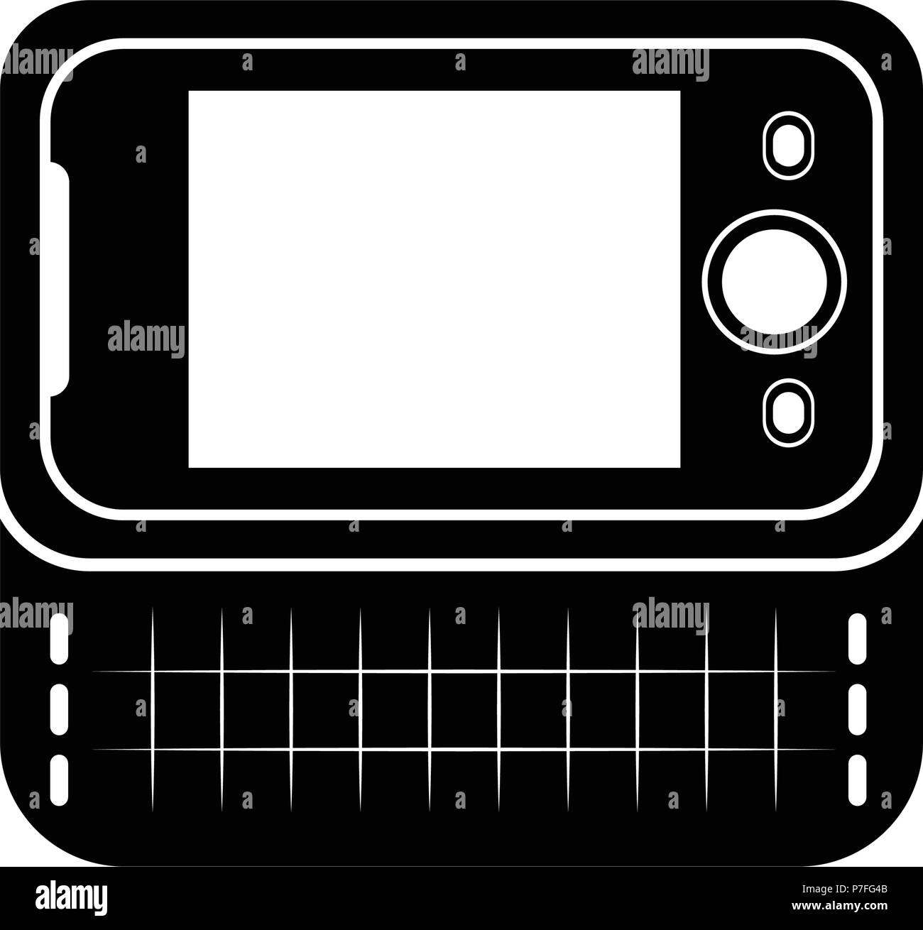 Isolated old cellphone icon Stock Vector Image & Art - Alamy