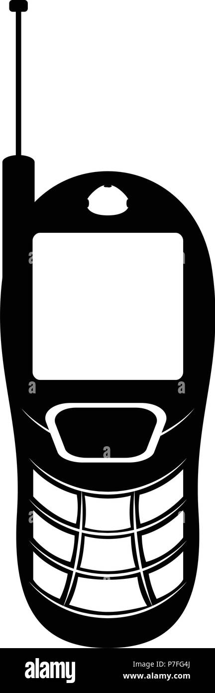 Isolated old cellphone icon Stock Vector Image & Art - Alamy