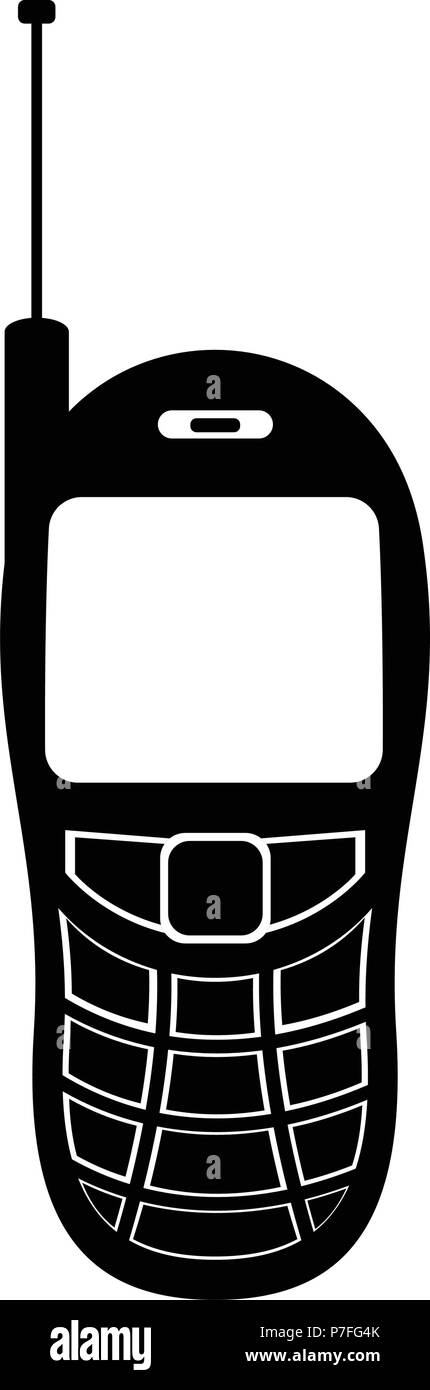 Isolated old cellphone icon Stock Vector Image & Art - Alamy
