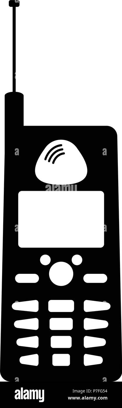 Isolated old cellphone icon Stock Vector Image & Art - Alamy