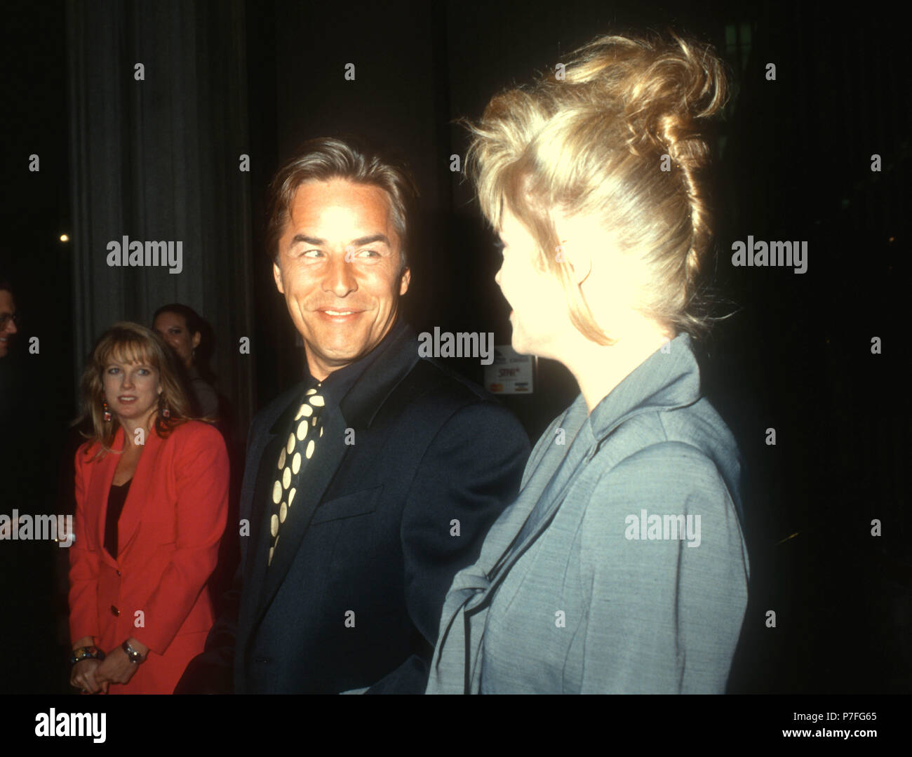 Melanie griffith don johnson 1992 hi-res stock photography and images ...