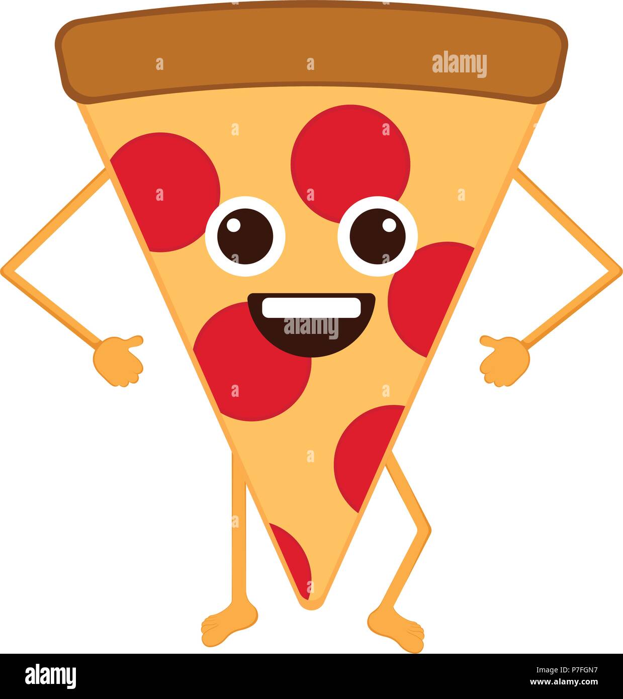 Happy pizzeria Stock Vector Images - Alamy