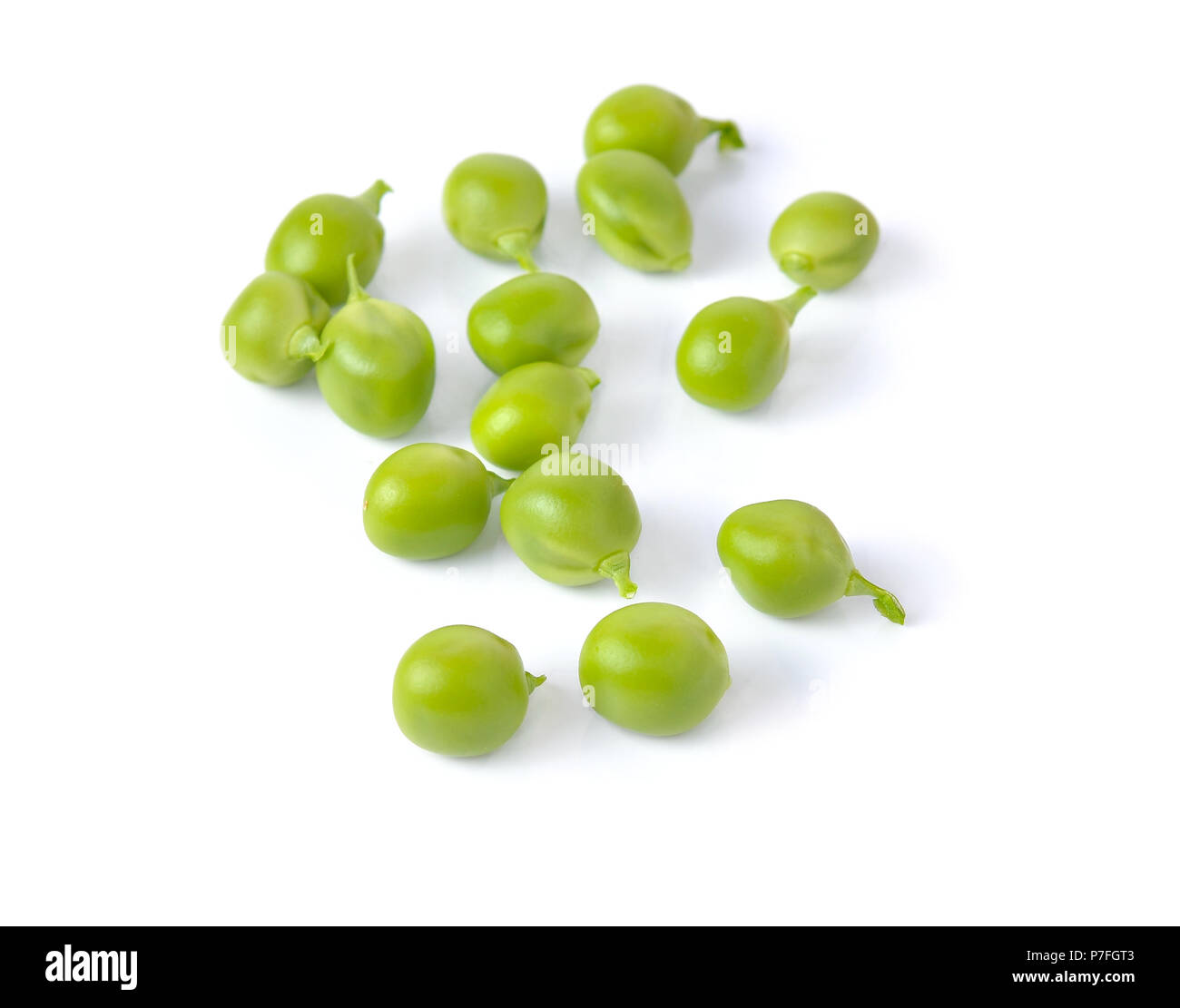fresh peas isolated on white background Stock Photo - Alamy