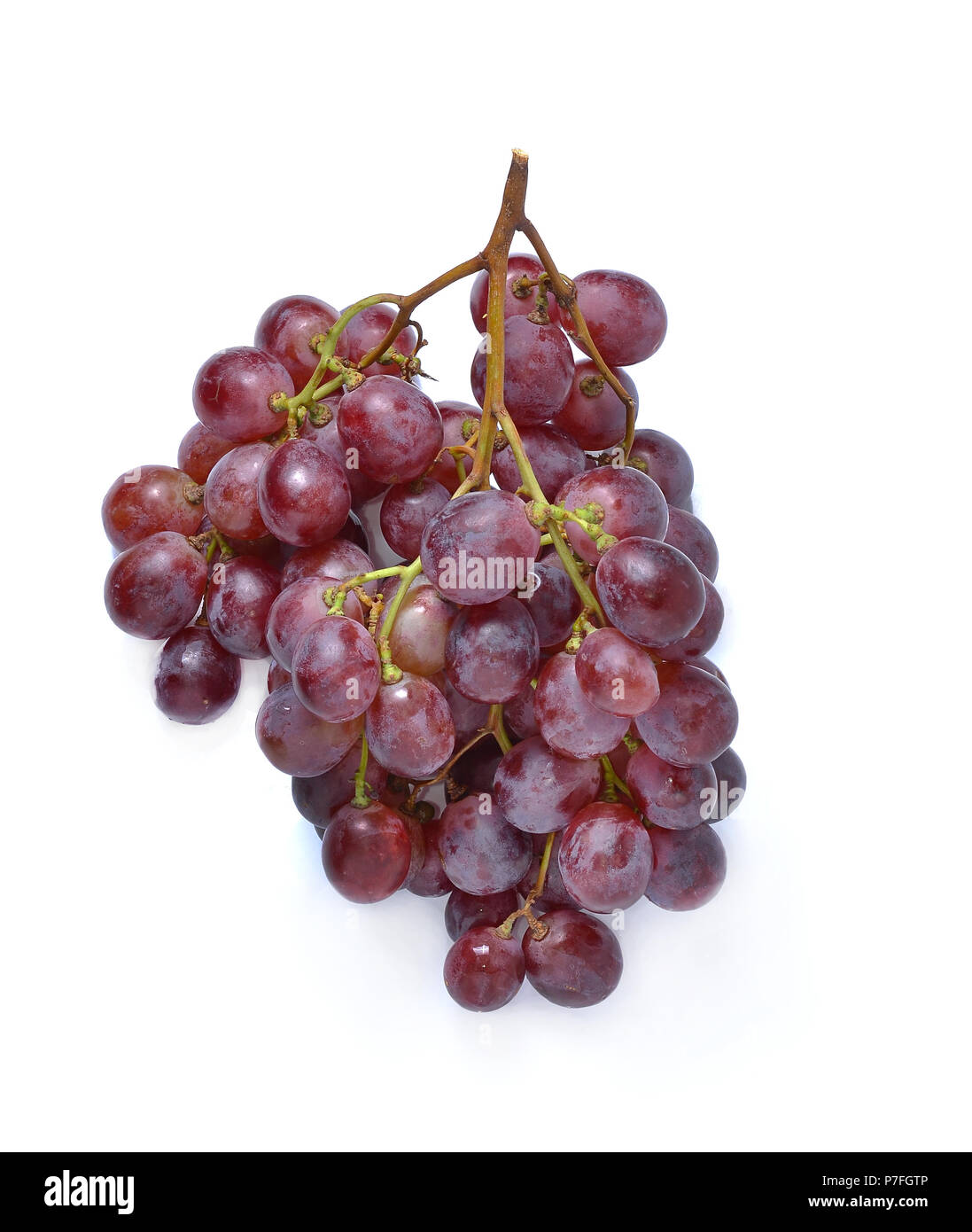 Grape Isolated On White Background Stock Photo - Alamy