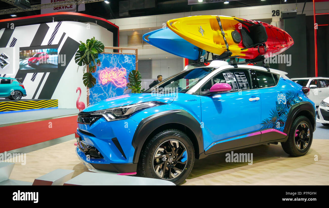 BANGKOK - JULY 5 : Modified car show at Bangkok International Auto ...