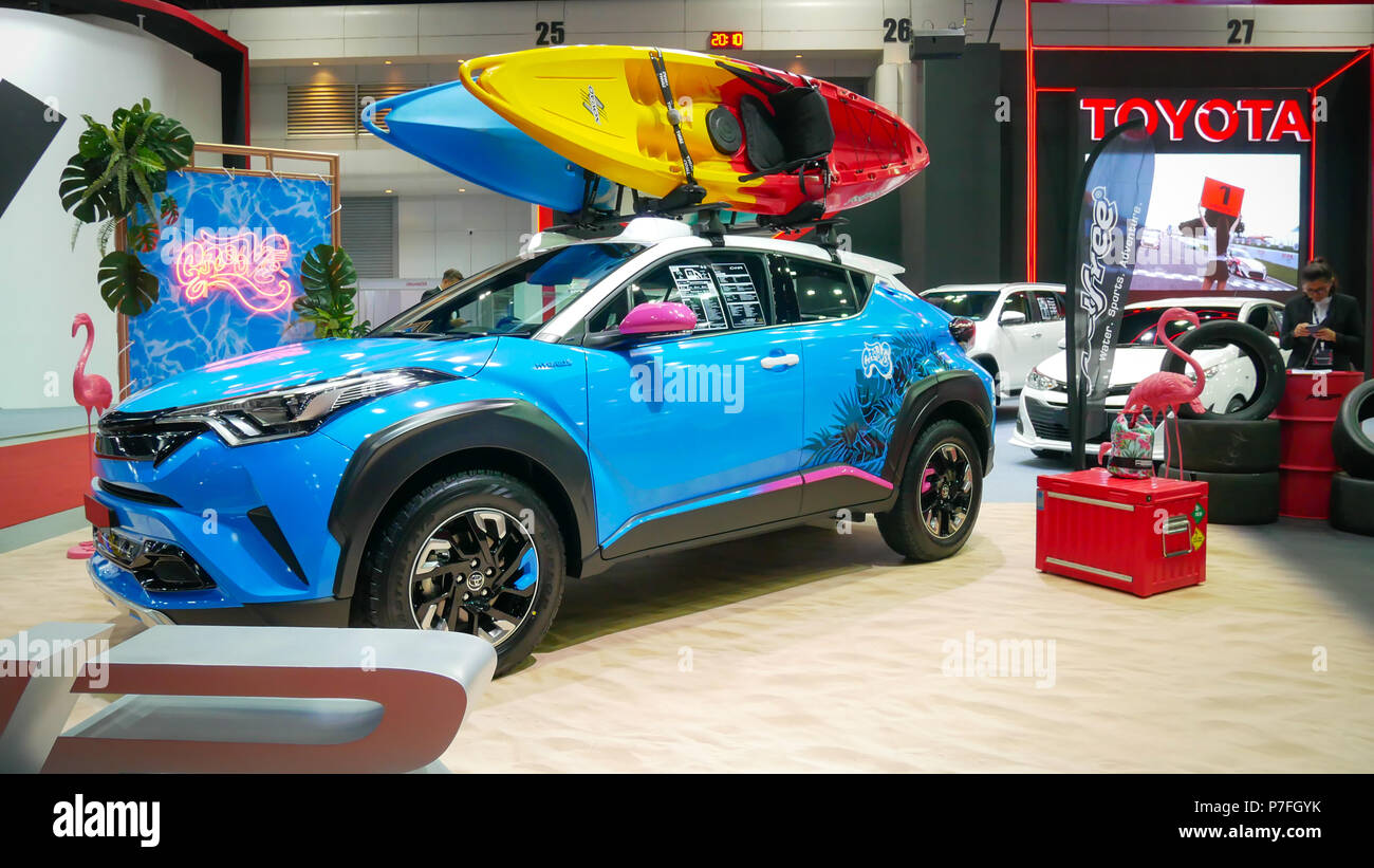 BANGKOK - JULY 5 : Modified car show at Bangkok International Auto ...