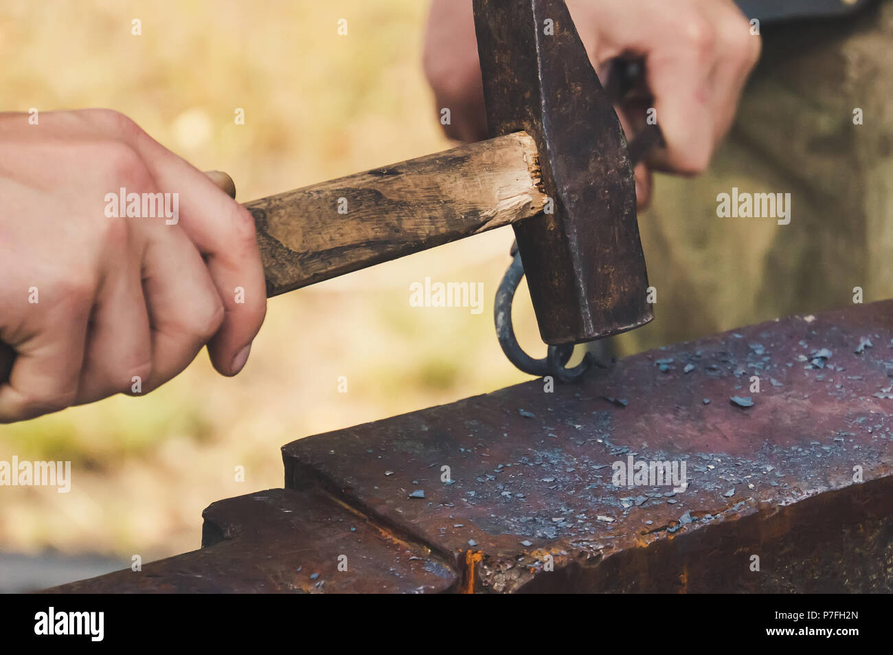 Forging hammer hi-res stock photography and images - Alamy