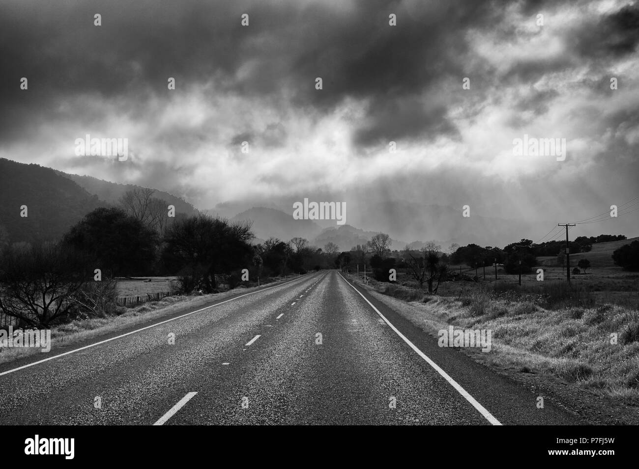 Exploring road Black and White Stock Photos & Images - Alamy