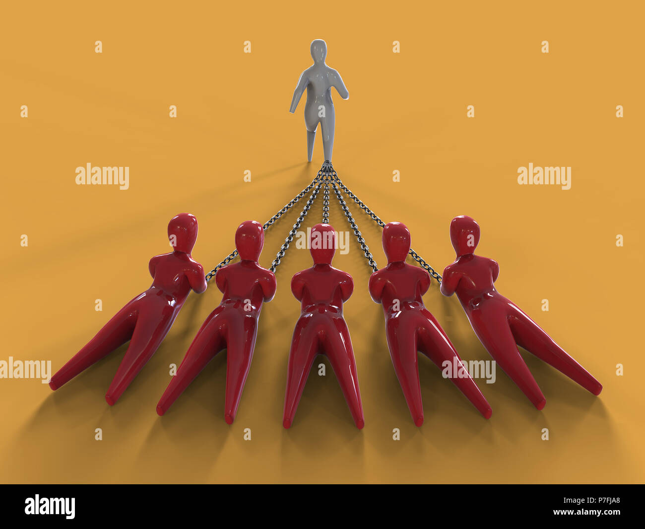 Burden - 3D Illustration Stock Photo - Alamy