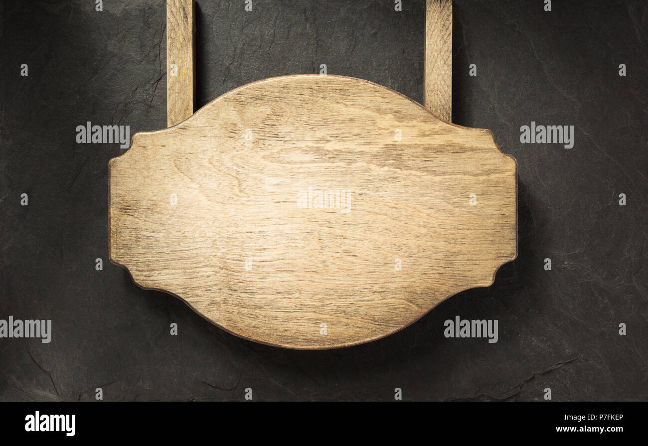 wooden sign board at background Stock Photo - Alamy
