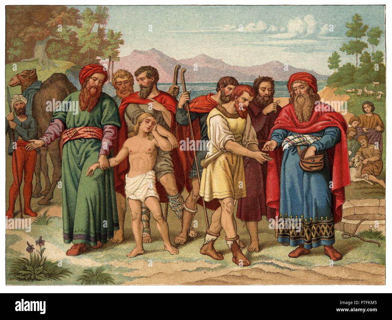 Historia Sagrada. José, hijo preferido del patriarca Jacob y de Raquel ...