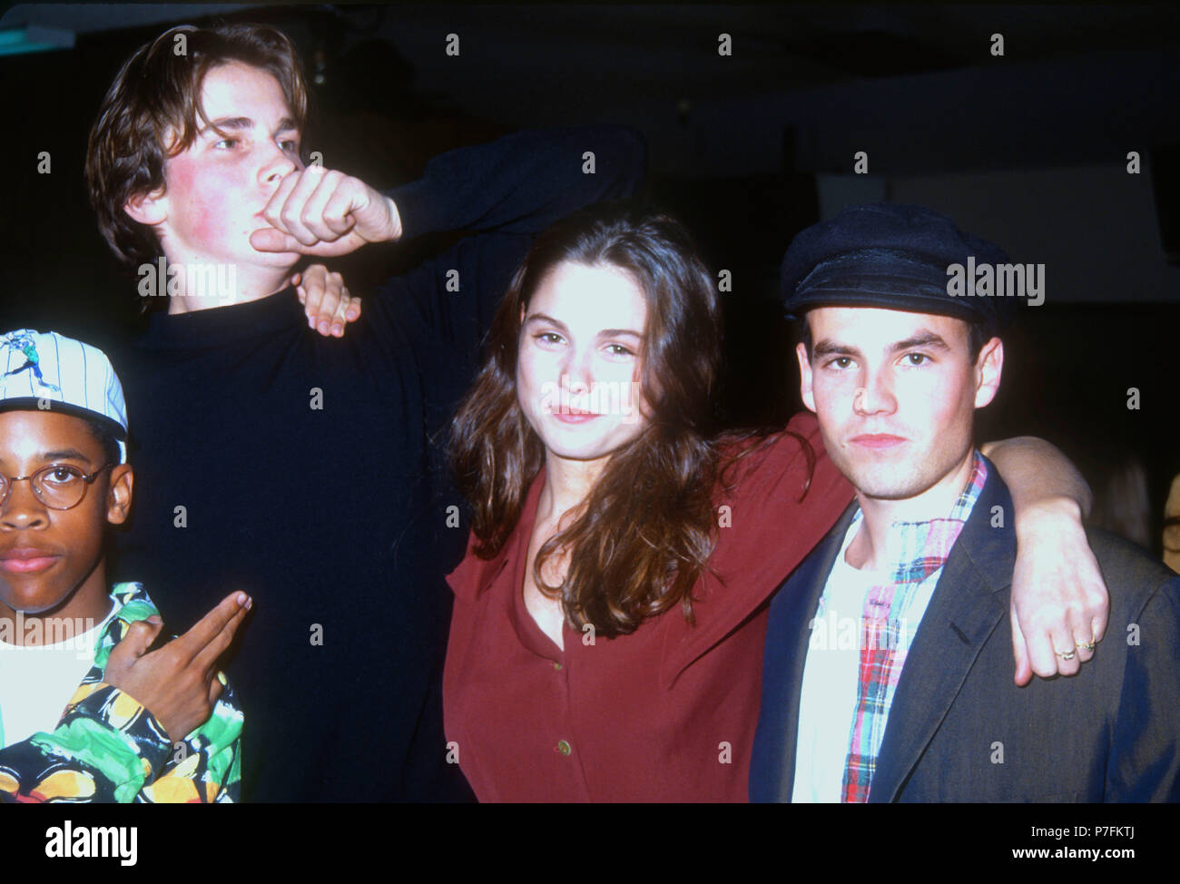 LOS ANGELES, CA - JANUARY 24: (EXCLUSIVE COVERAGE) (L-R) Actors Arvie ...