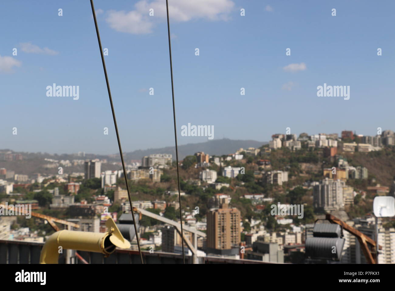 Sabana Grande Caracas Business District from CitiBank Tower (El Recreo ...