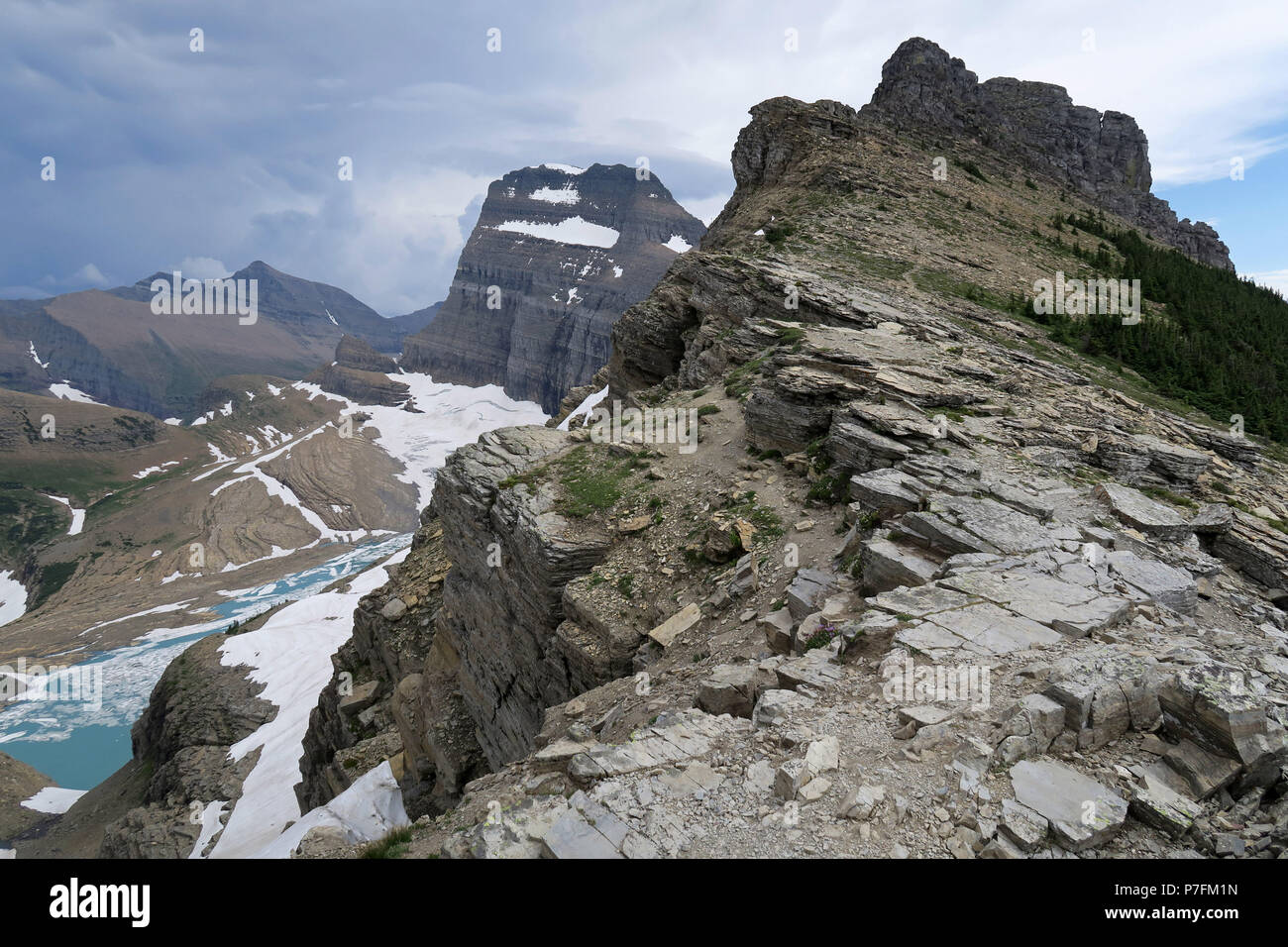 Mount Gould And Glacier Stock Photos & Mount Gould And Glacier Stock ...