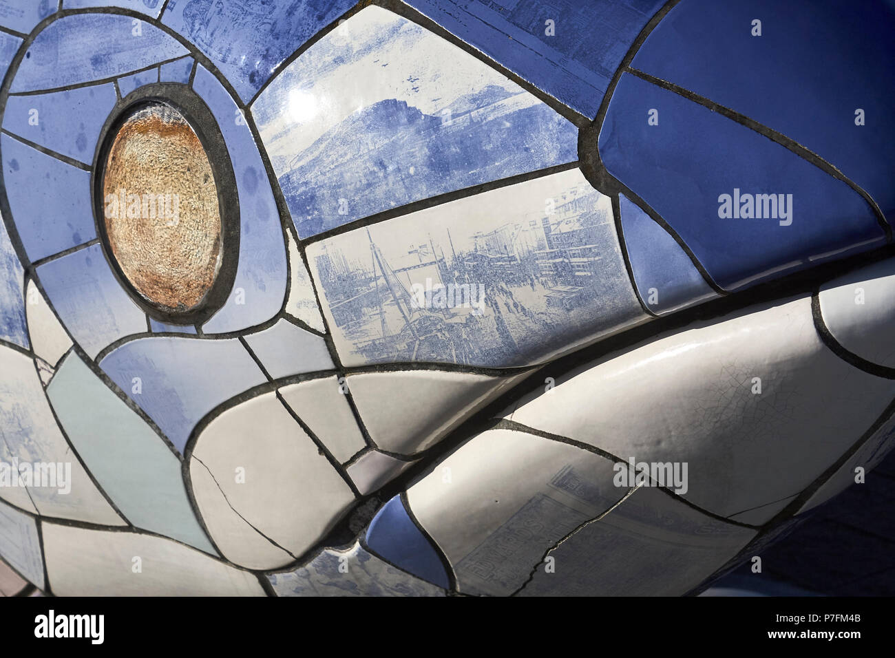 Bigh Fish landmark in Belfast Stock Photo - Alamy