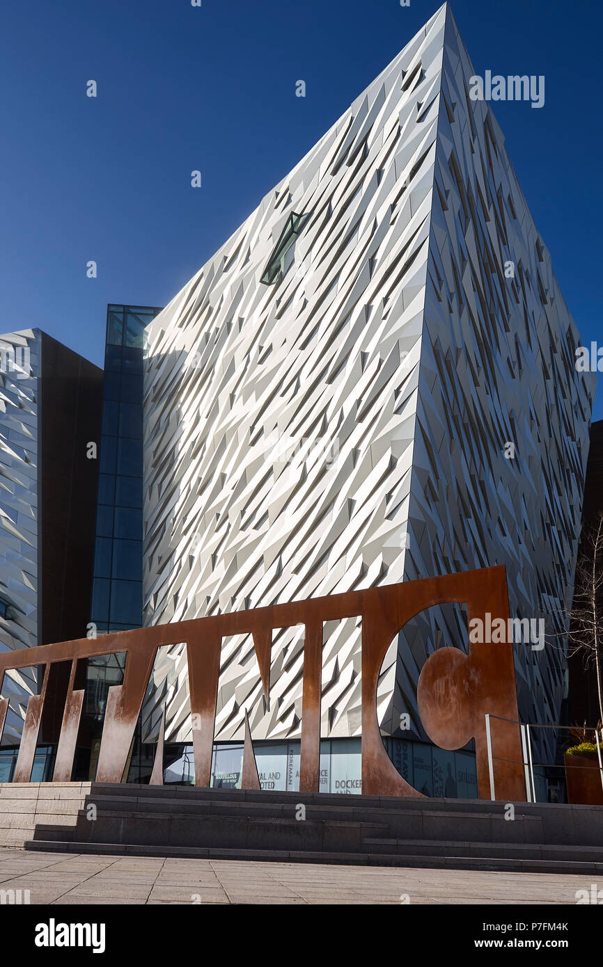 Titanic Museum perspective Stock Photo - Alamy