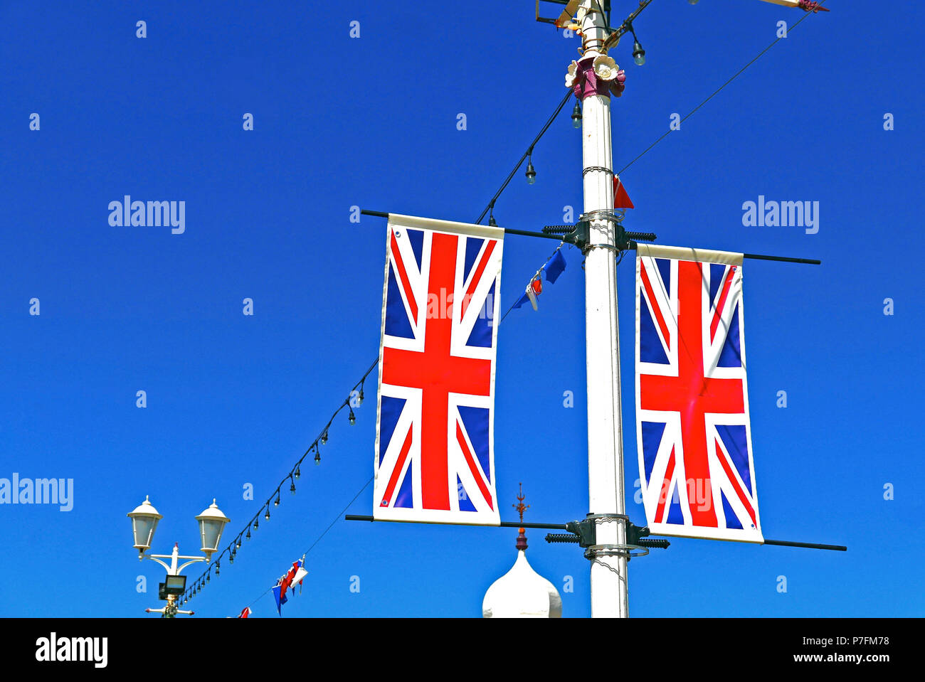 Unfurled union flag hi-res stock photography and images - Alamy