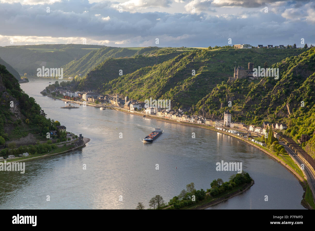 Lorelei view hi-res stock photography and images - Alamy