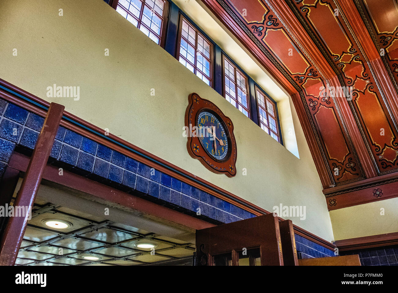 Berlin Dahlem-Dorf U-Bahn underground railway station on the U 3 line ...