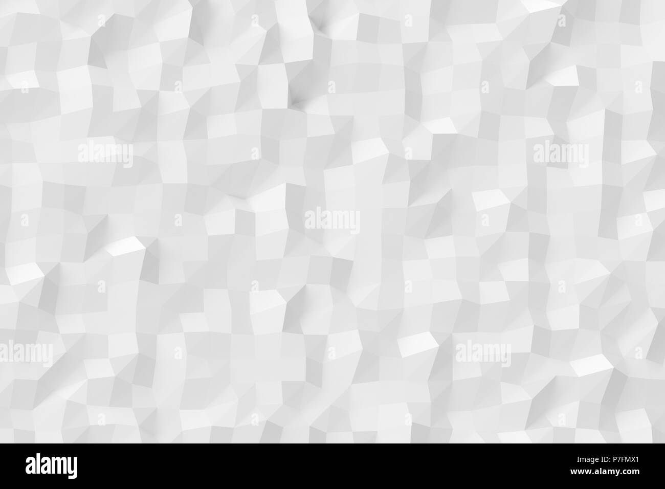 Abstract white modern background of polygons Stock Photo - Alamy