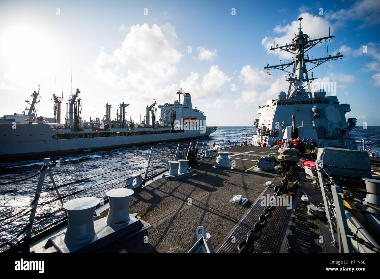 180628-N-LI768-1051 PACIFIC OCEAN (June 28, 2018) – The guided-missile ...