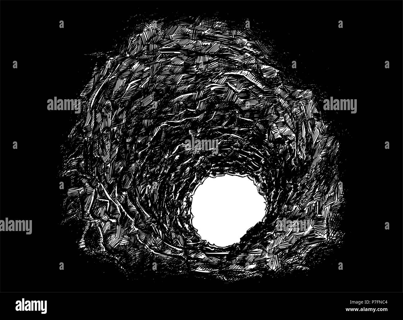 Cave drawing Black and White Stock Photos & Images - Alamy