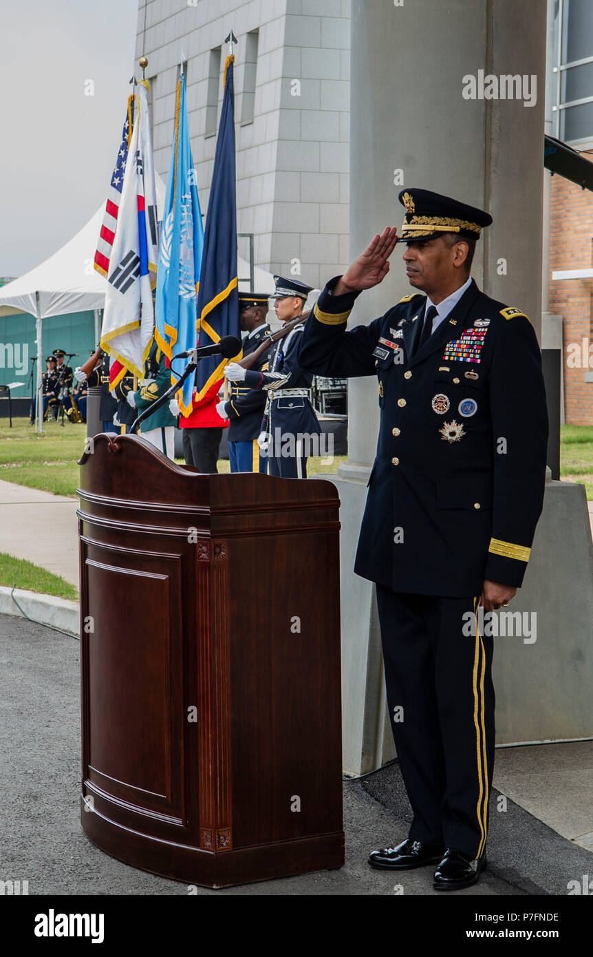 U.S. Army Gen. Vincent K. Brooks United Nations Command (UNC), Combined ...