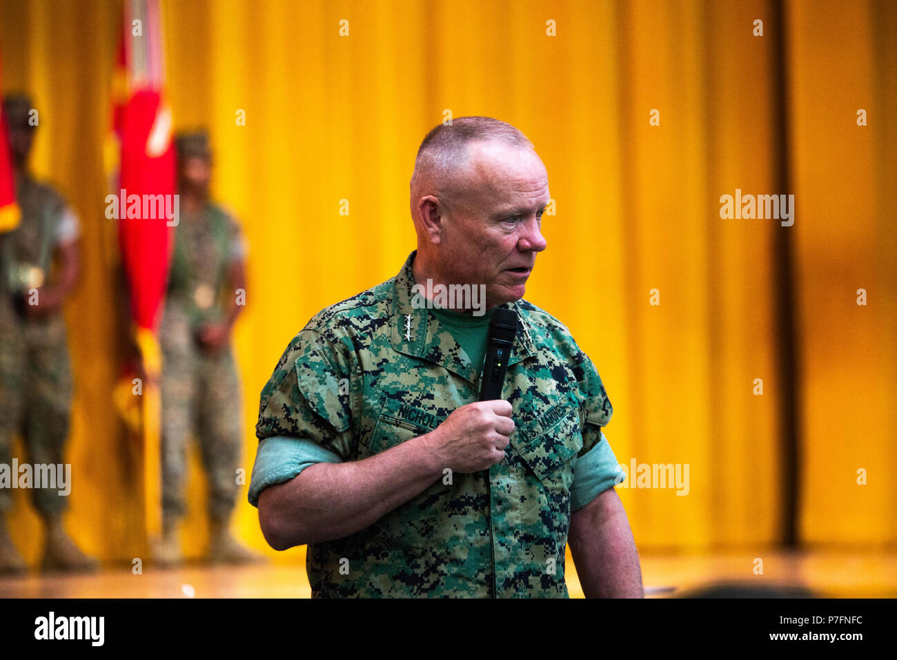 Lt. Gen. Lawrence D. Nicholson, commanding general of III Marine ...