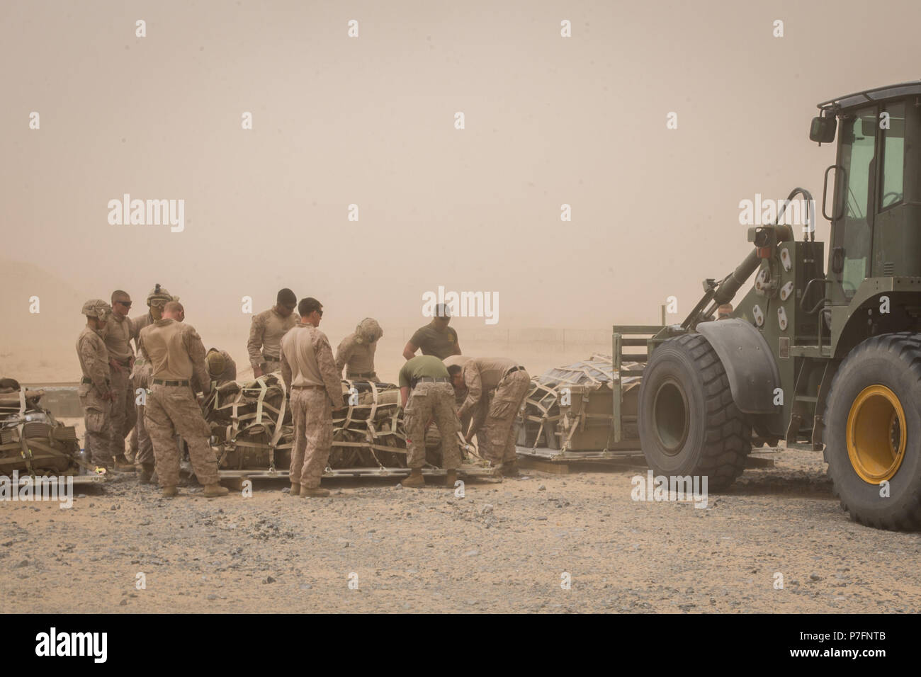 UNDISCLOSED LOCATION, MIDDLE EAST – U.S. Marines with 3rd Battalion 7th ...