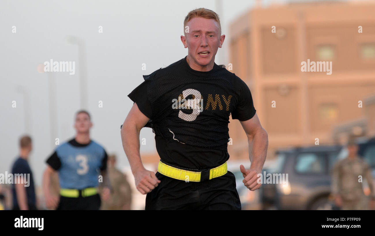 U.S. Army Sgt. Adam Everett, a military policeman assigned to the 202nd ...