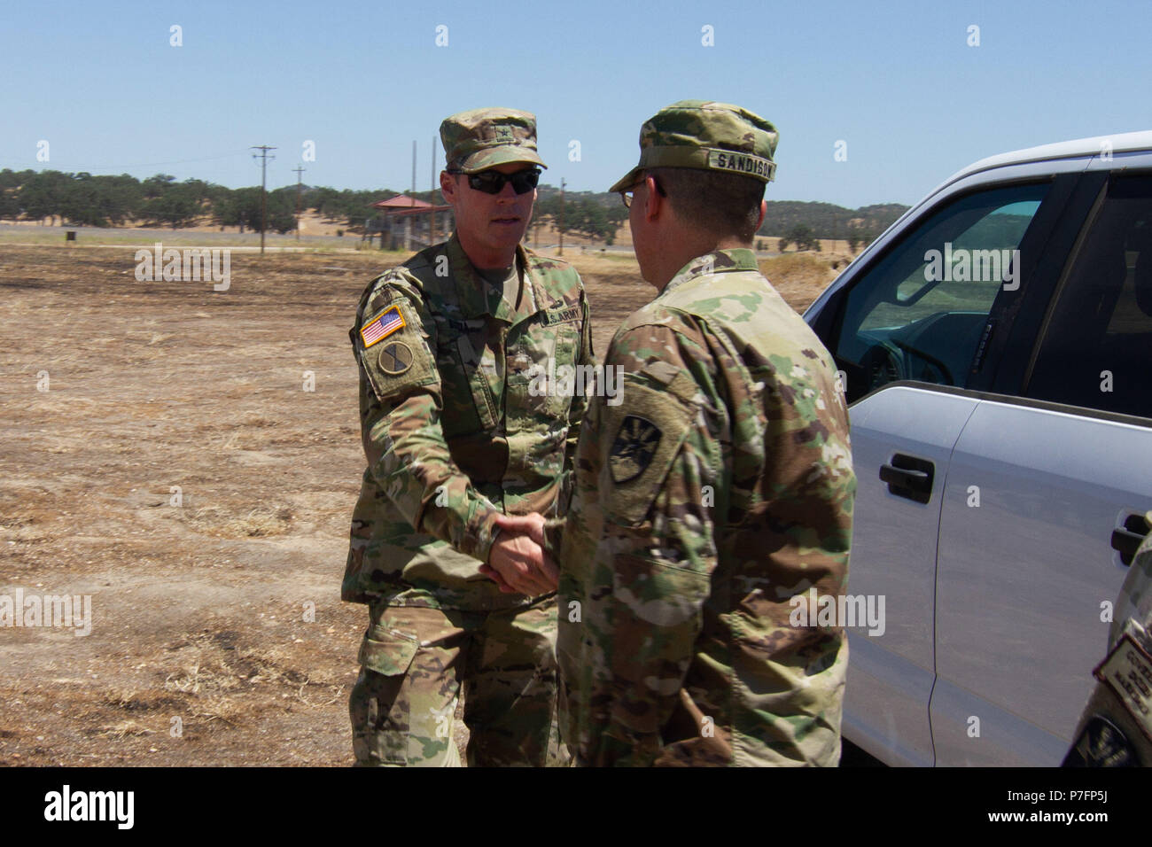 Arizona Army National Guard Col Christopher S Sandison Commander Of