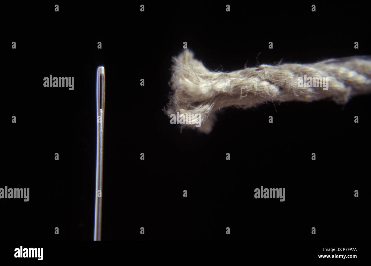 Eye of a needle hi-res stock photography and images - Alamy