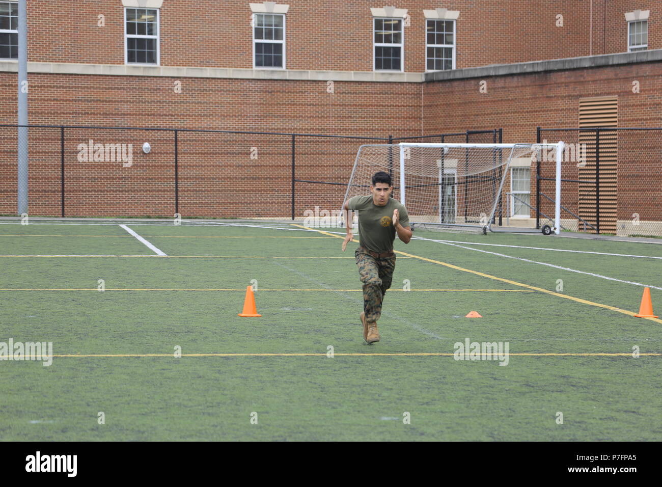 Lance Cpl. Gilberto Nunez, Admin Clerk, Marine Barracks Washington D.C ...