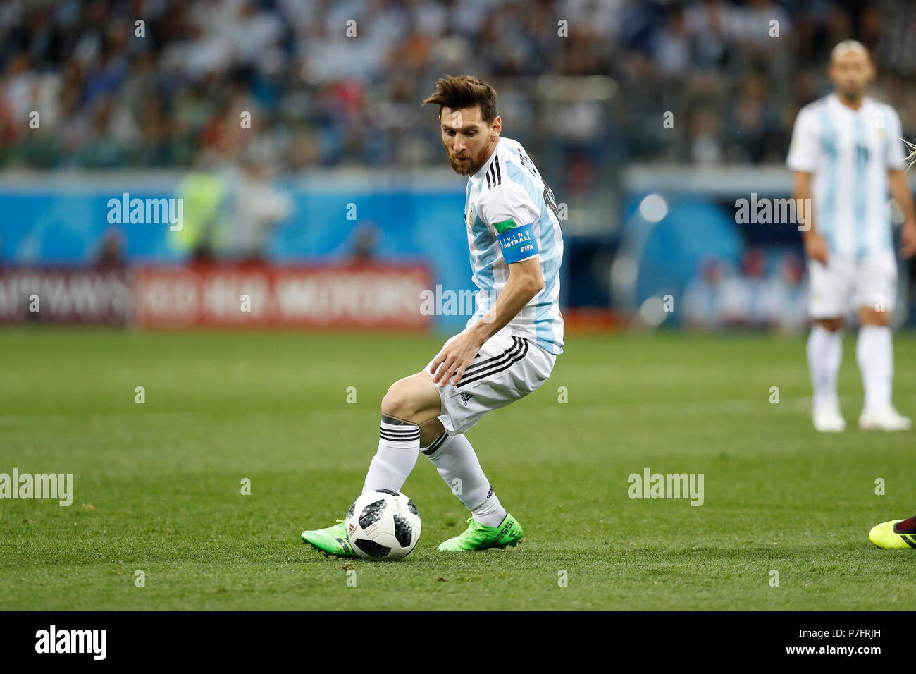 Lionel messi world cup 2018 hi-res stock photography and images - Alamy