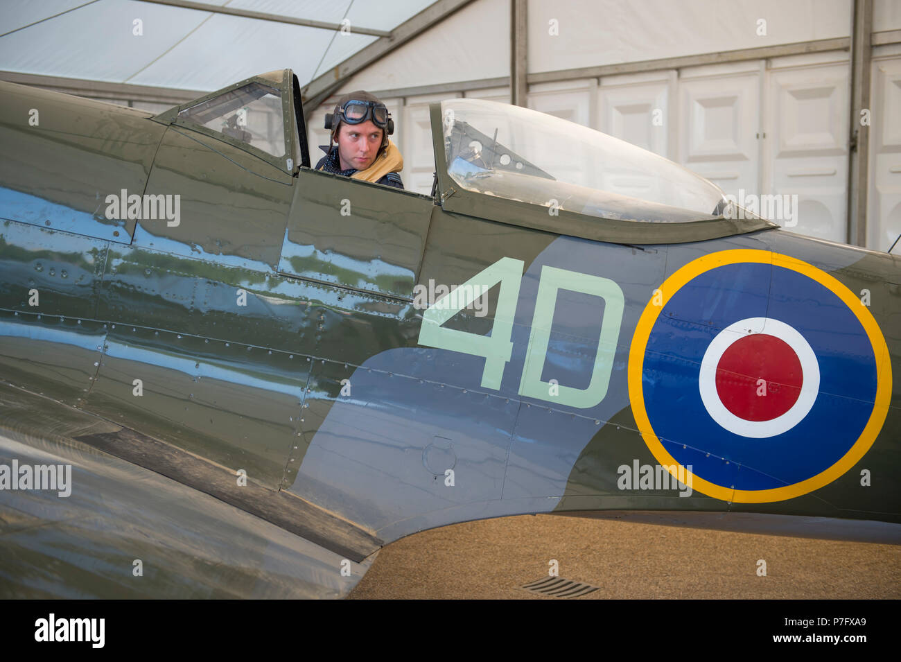 Horse Guards Parade, London, UK. 6 July, 2018. RAF100, an exhibition of ...
