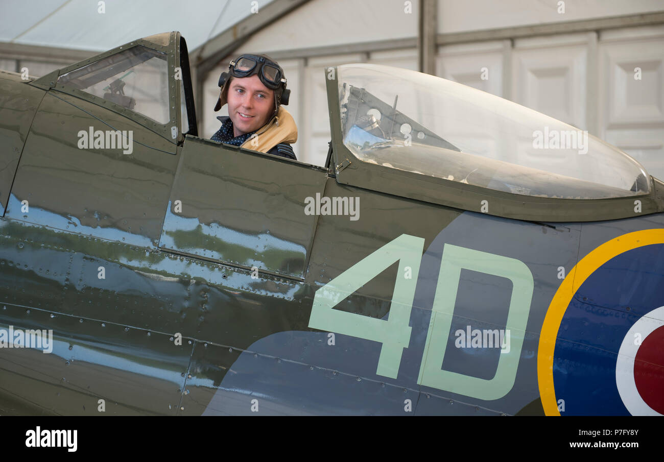 Horse Guards Parade, London, UK. 6 July, 2018. RAF100, an exhibition of ...