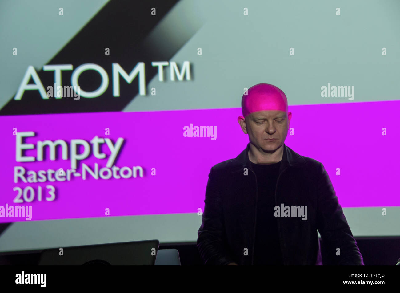 Madrid, Spain. 5th July, 2018. Uwe Schmidt performs in Madrid festival ...