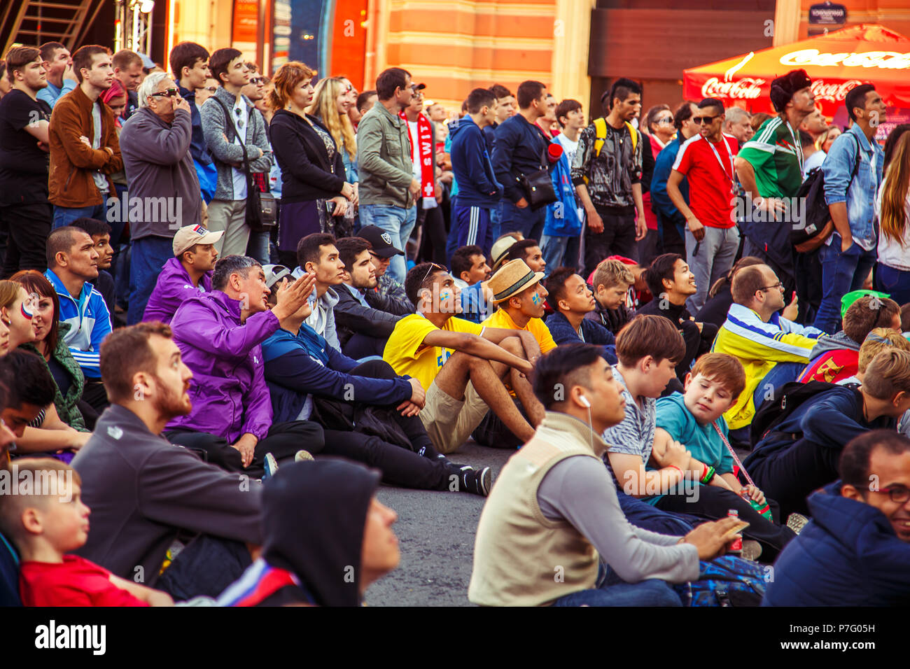 Fifa world cup fan zone hi-res stock photography and images - Alamy