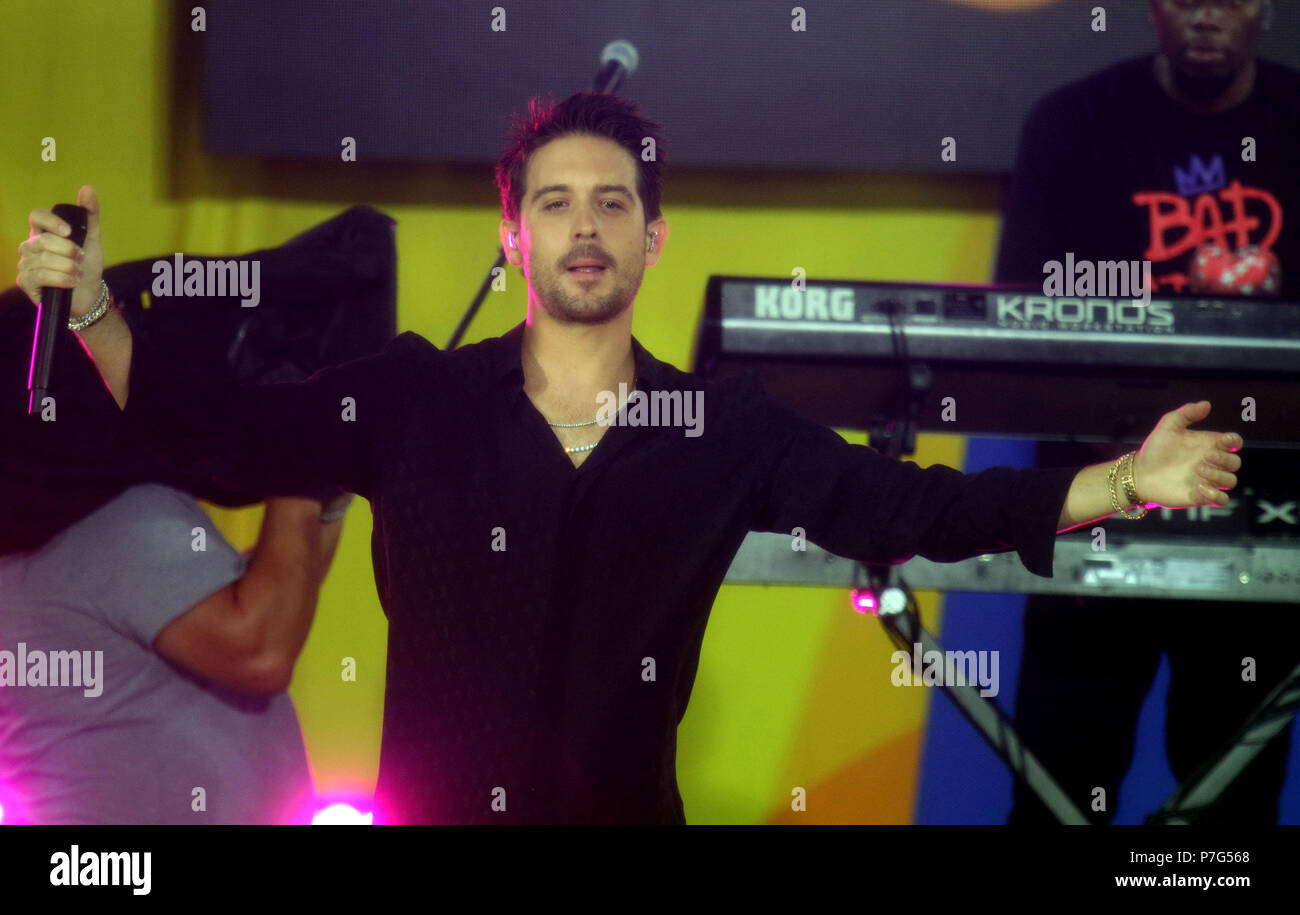 New York City, New York, USA. 6th July, 2018. Singer/rapper G-EAZY ...