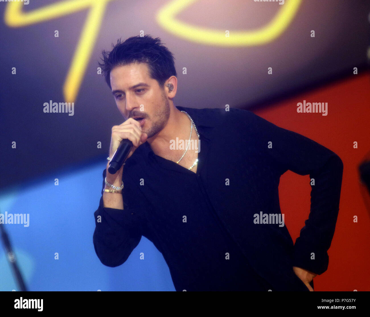 New York City, New York, USA. 6th July, 2018. Singer/rapper G-EAZY ...