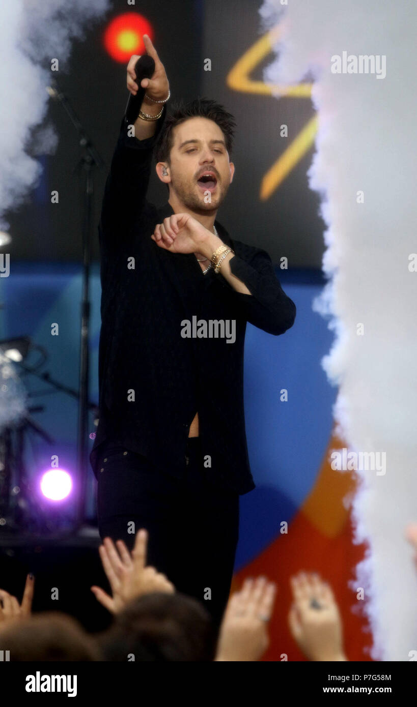 New York City, New York, USA. 6th July, 2018. Singer/rapper G-EAZY ...