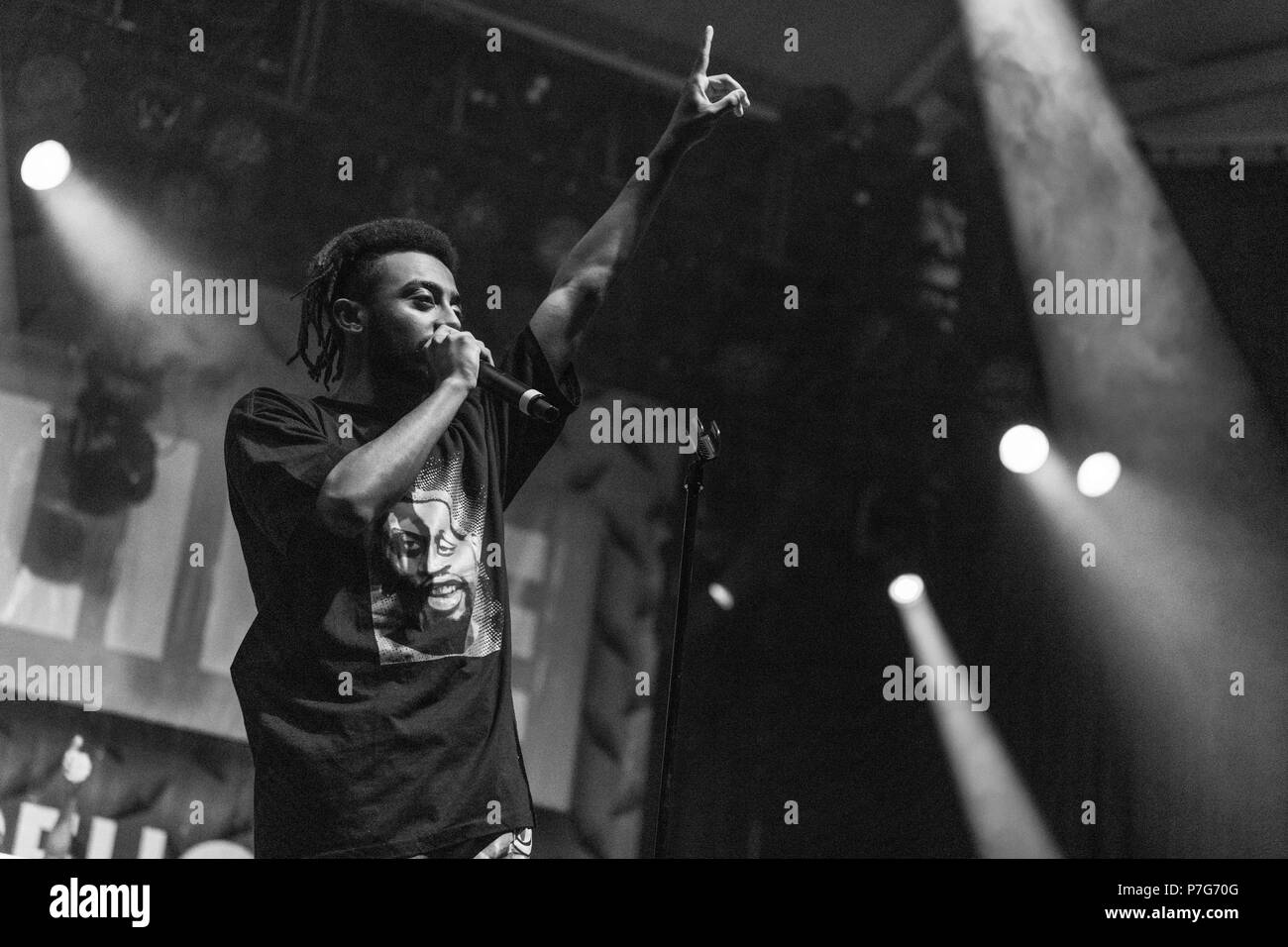 Adam aminé daniel 2018 Black and White Stock Photos & Images - Alamy