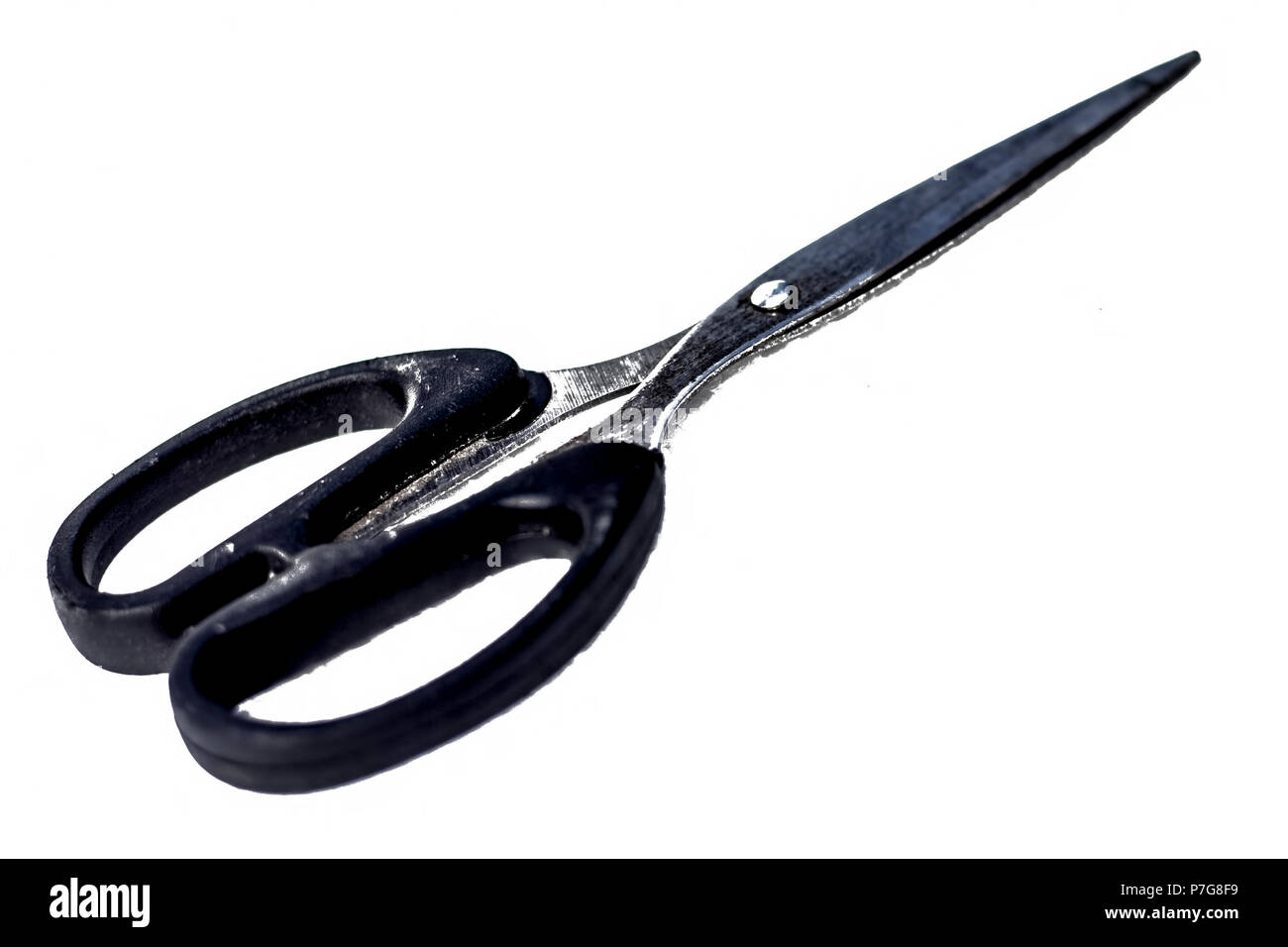Professional scissors black handles hi-res stock photography and images ...
