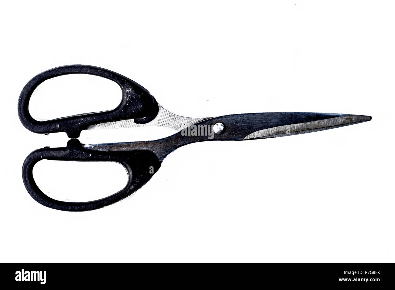 Professional scissors black handles hi-res stock photography and images ...