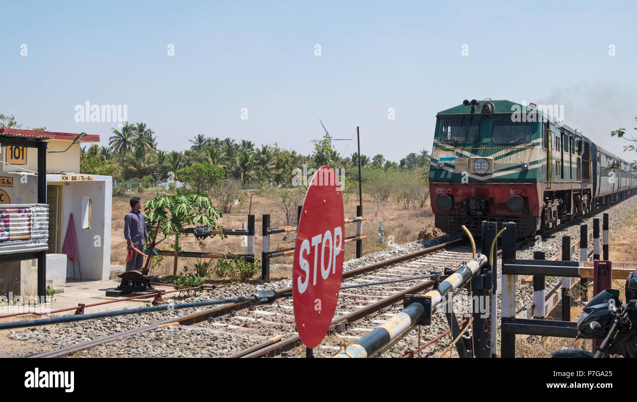 Level crossing barrier machine hi-res stock photography and images - Alamy