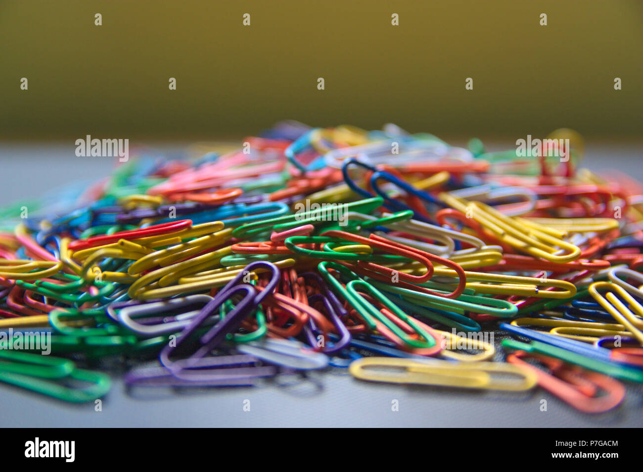 Desk colour closeup clip hi-res stock photography and images - Alamy
